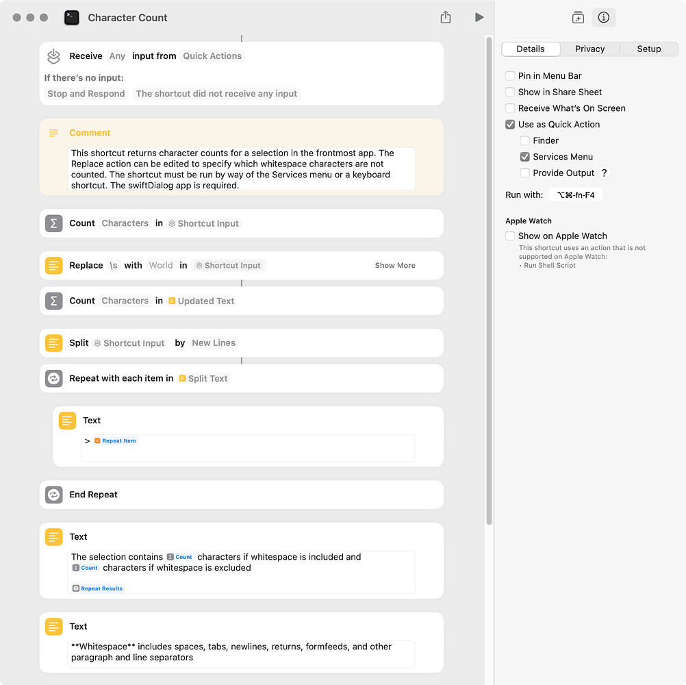 Custom Dialogs with swiftDialog - Shortcuts - MacScripter