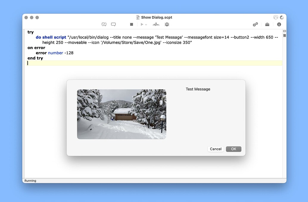 Custom Dialogs with swiftDialog App - Code Exchange - MacScripter